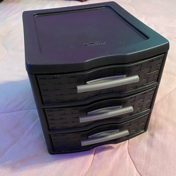 Storage & Organization | Small Plastic Storage Drawer Container Euc ...